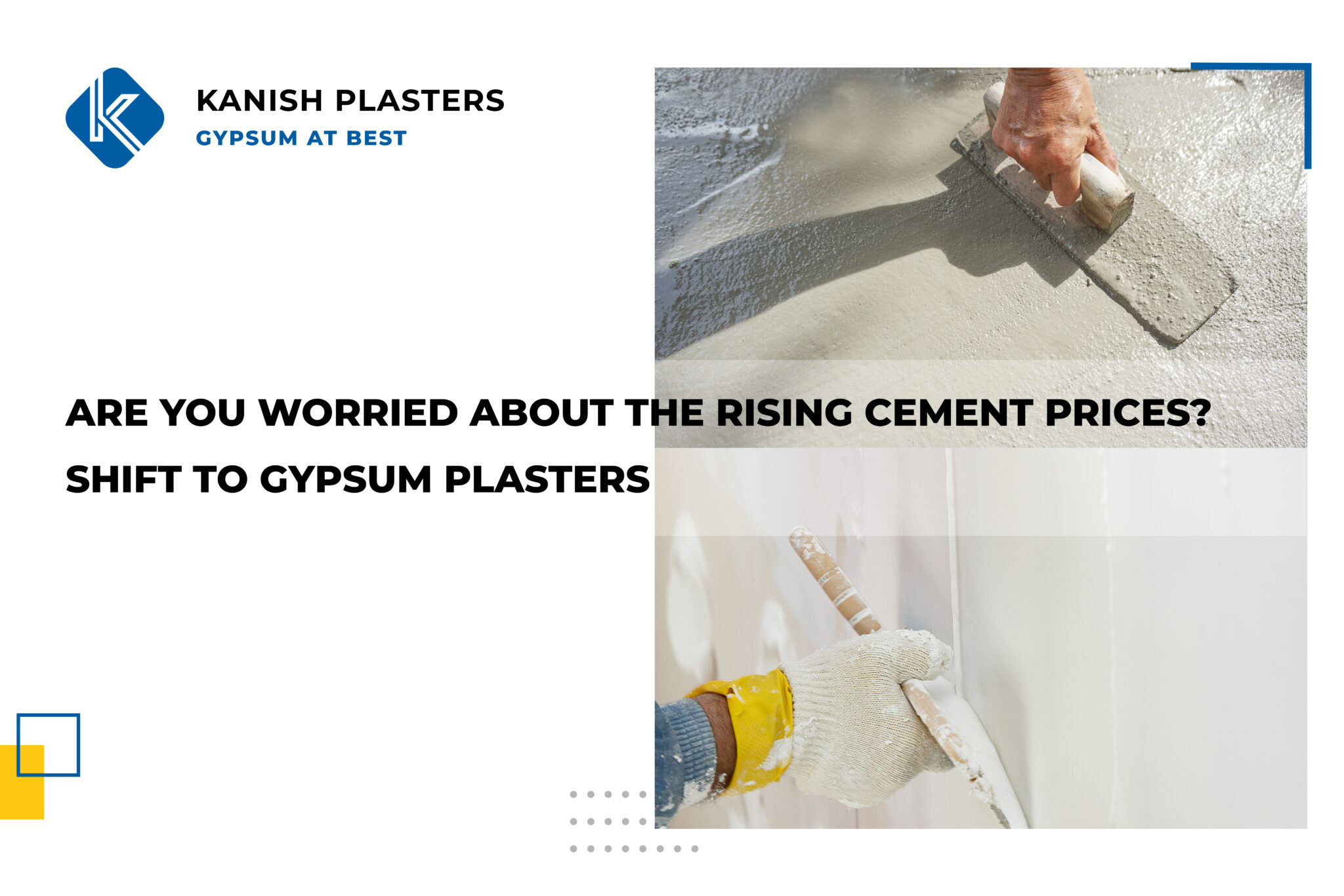 Is the Plaster of Paris and Gypsum Plaster the Same? | Kanish Plasters